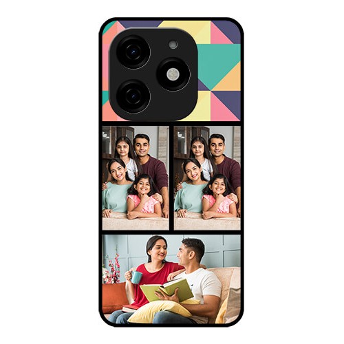Buy Tecno Spark 20 Custom Metal Phone CaseBulk Pic Upload Design