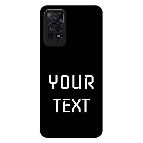 Buy Redmi Note 11 Pro Plus 5G Custom Metal Phone Case - Your Name Design