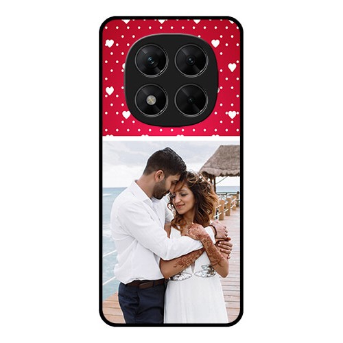 Buy Redmi Note 14 Pro 5G Custom Metal Phone CaseHearts Mobile Case Design