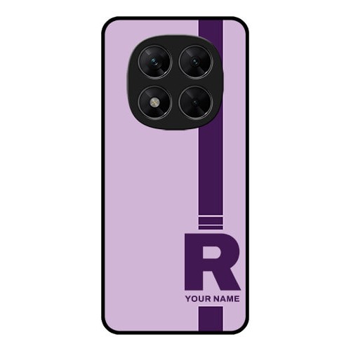 Buy Redmi Note 14 Pro 5G Custom Metal Phone CaseSimple Dual Tone Stripe ...