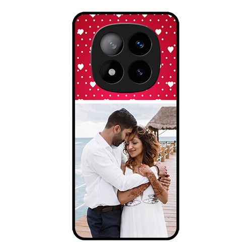 Buy Redmi Note 14 Pro Plus 5G Custom Metal Phone CaseHearts Mobile Case ...