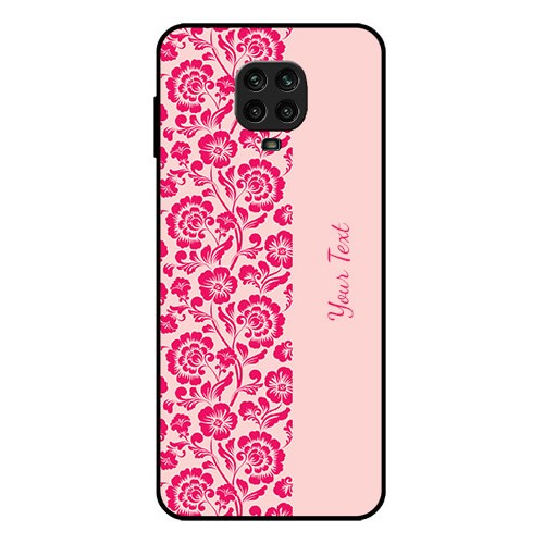 Buy Redmi Note 9 Pro Custom Metal Phone Case - Attractive Floral ...