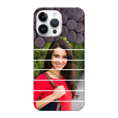 Buy iPhone 14 Pro Max Custom Mobile Covers with Oreo Biscuit Design