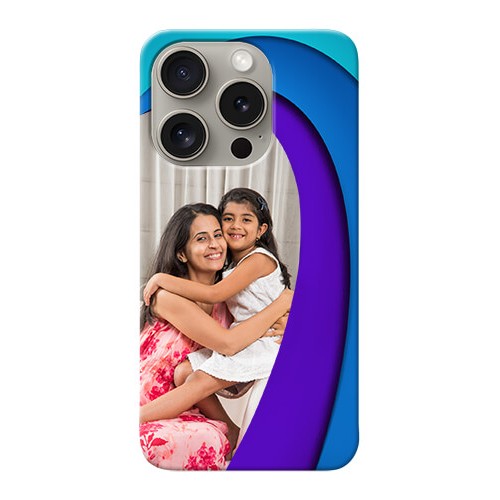 Buy iPhone 15 Pro custom back covers: Simple Pattern Design