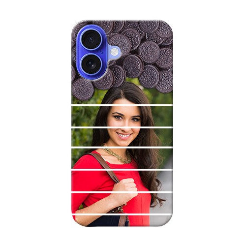 Buy iPhone 16 Custom Mobile Covers with Oreo Biscuit Design