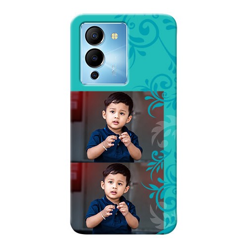Buy Infinix Note 12 Turbo Mobile Cases with Photo and Green Floral Design