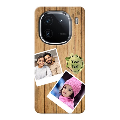 Buy iQOO 12 5G Custom Mobile Phone Covers: Wooden Texture Design