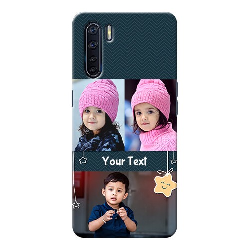 Buy Oppo F15 Mobile Back Covers Online: Hanging Stars Design