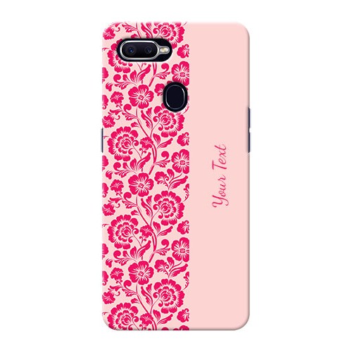 Buy Oppo F9 Phone Back Covers: Attractive Floral Pattern Design
