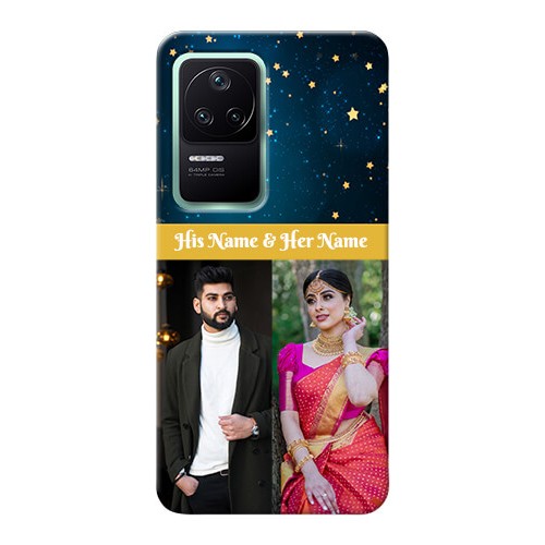Buy Poco F4 5G Mobile Covers Online: Galaxy Stars Backdrop Design