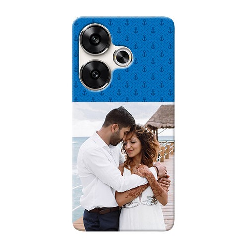 Buy Poco F6 5G Mobile Phone Covers: Blue Anchors Design