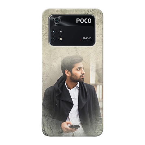 Buy Poco M4 Pro 4G custom mobile back covers with vintage design