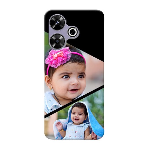 Buy Poco M6 Plus 5G mobile back covers online: Semi Cut Design