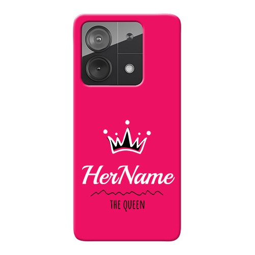 Buy Poco X6 Neo 5G Queen Phone Case with Name