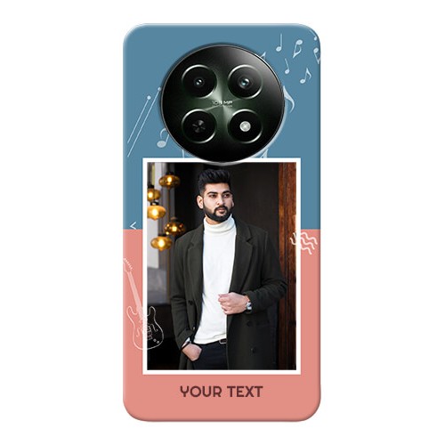 Buy Realme 12X 5G Phone Back Covers with Color Musical Note Design