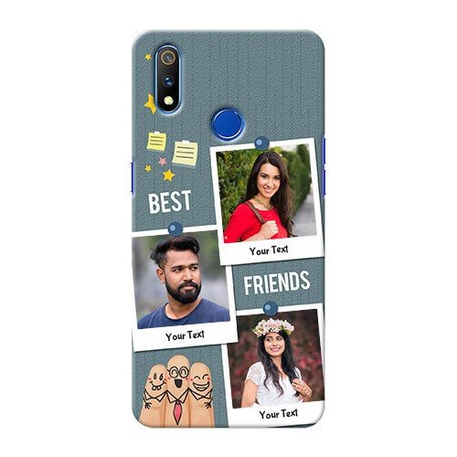Realme 3 Pro Mobile Cases: Sticky Frames and Friendship Design