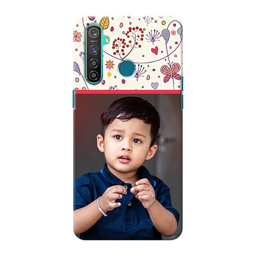 Realme 5 Pro phone back covers: Premium Floral Design
