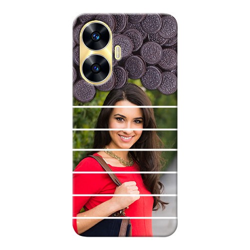 Buy Realme C55 Custom Mobile Covers with Oreo Biscuit Design