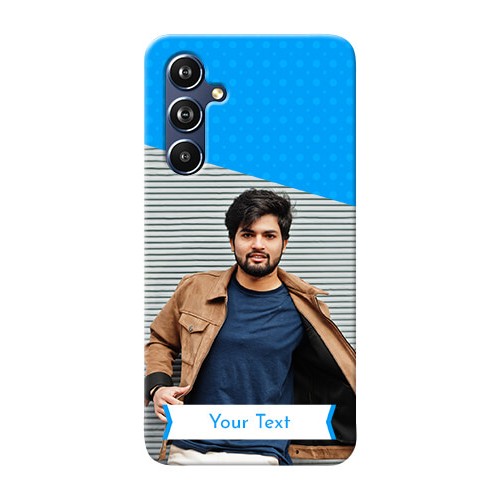 Buy Galaxy A54 5G Personalized Mobile Covers: Simple Blue Color Dotted ...