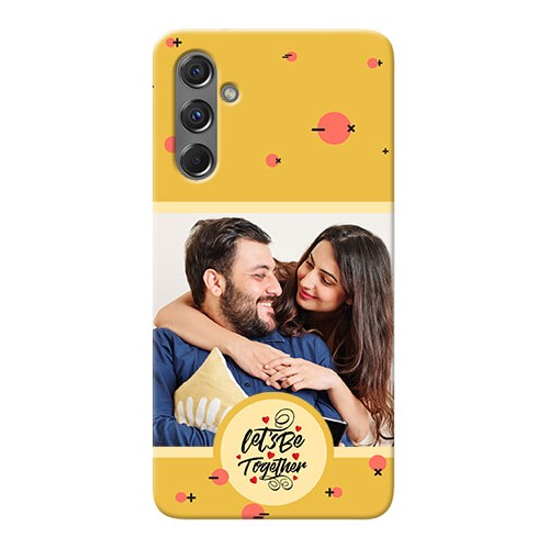 Buy Galaxy M34 5G Photo Printing on Case with Lets be Together Design