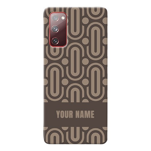 Buy Galaxy S20 Fe Custom Phone Covers: Captivating Zero Pattern Design