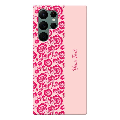 Buy Galaxy S22 Ultra 5G Phone Back Covers: Attractive Floral Pattern Design