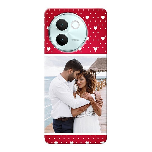 Buy Vivo V30E 5G custom back covers: Hearts Mobile Case Design