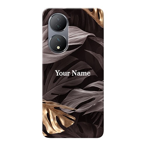 Buy Vivo Y100A Mobile Back Covers: Wild Leaves digital paint Design