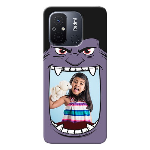 Buy Redmi 12C Personalised Phone Covers: Angry Monster Design