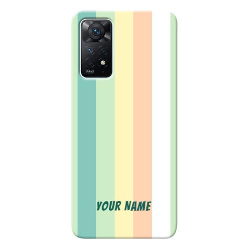 Buy Redmi Note 11 Pro 5G Back Covers: Multi-colour Stripes Design