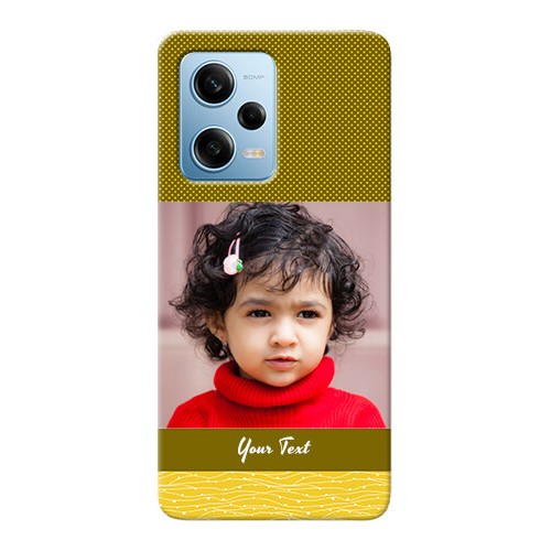 Buy Redmi Note 12 Pro 5G custom mobile back covers: Simple Green Color ...