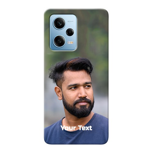 Buy Redmi Note 12 Pro 5G Mobile Cover: Photo with Text