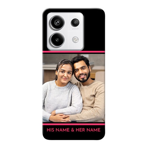 Buy Redmi Note 13 Pro 5G Mobile Covers With Add Text Design