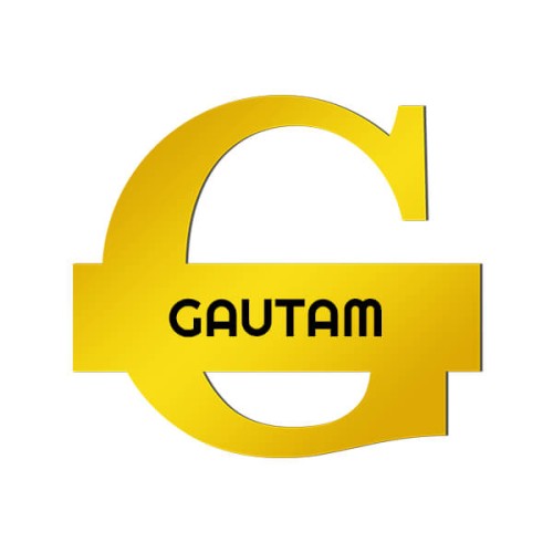 Buy Letter G - Classic Design Monogram Sign Golden Aluminium Nameplate