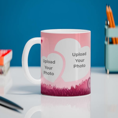 Young Couple In Love World Design On Mug