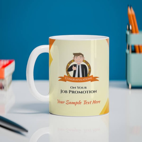 Congratulations For Your Job Promotion Design On Mug
