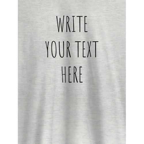 Buy Customized Tshirt for Women Online - Write Your Text