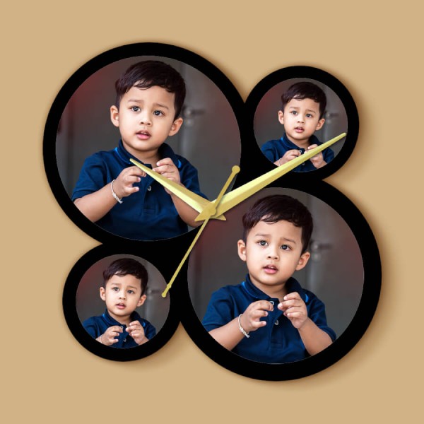 Personalized Acrylic Photo Wall Clocks with your photo printing ...