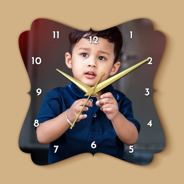 Personalized Acrylic Photo Wall Clocks with your photo printing ...