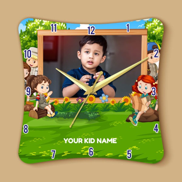 Personalized Acrylic Photo Wall Clocks with your photo printing ...