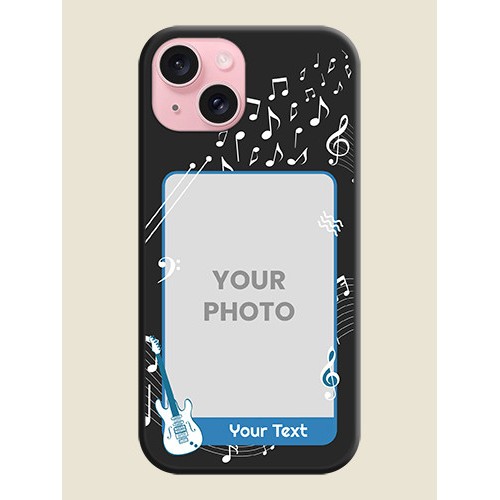 Buy Musical Theme Design with Text - Photo on Space Black Soft Matte ...