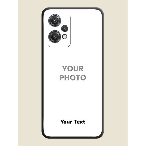 Buy Full Single Pic Upload With Text On Space Black Personalized Soft ...