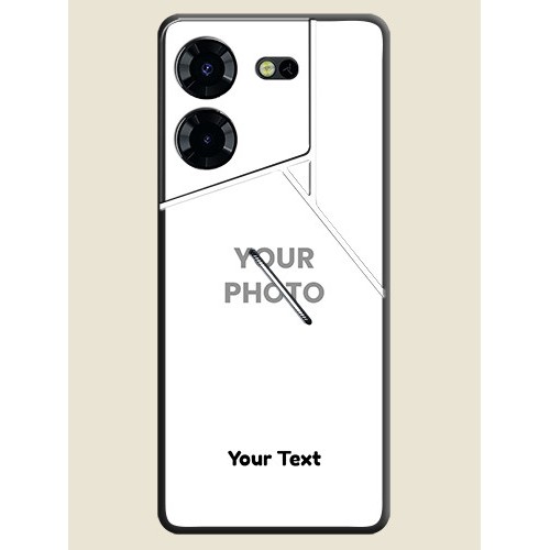 Buy Full Single Pic Upload With Text On Space Black Custom Soft Matte ...