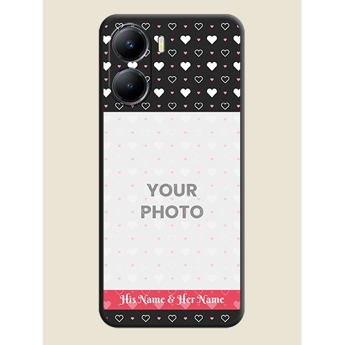 Buy Vivo T2x 5G Photo on Space Black Soft Matte Phone Cover - White ...