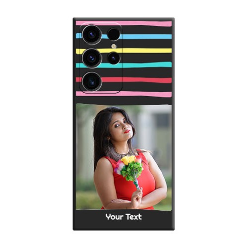 Buy Samsung Galaxy S23 Ultra 5G Space Black Personalized Soft Matte Phone Covers - Multicolor ...