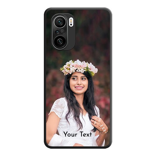 Buy Full Single Pic Upload With Text On Space Black Personalized Soft Matte Phone Covers -Xiaomi ...