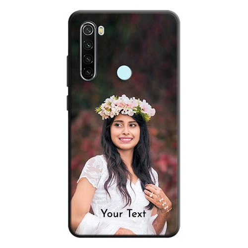 Buy Full Single Pic Upload With Text On Space Black Personalized Soft Matte Phone Covers -Xiaomi ...