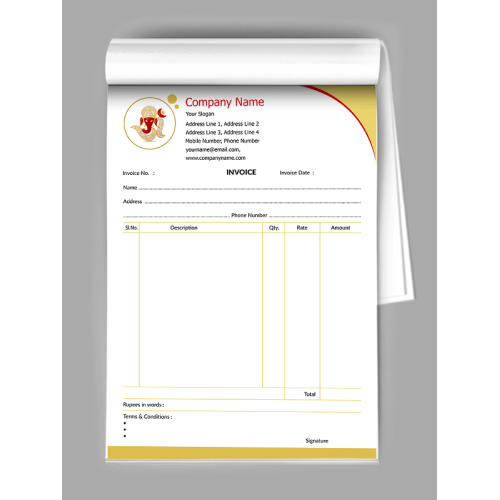 Astrology Bill Book Design