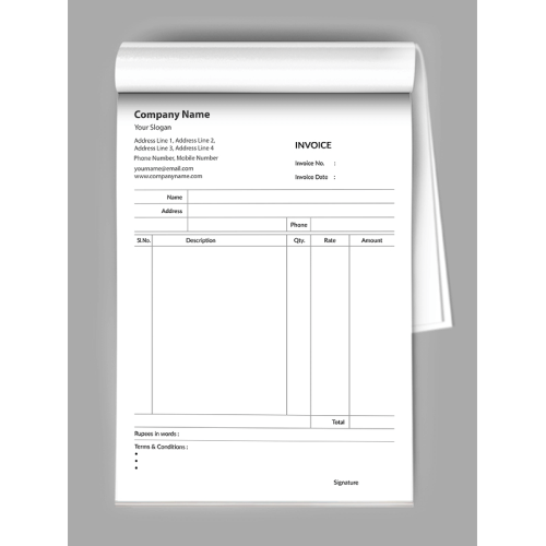 Doctor Bill Book Design