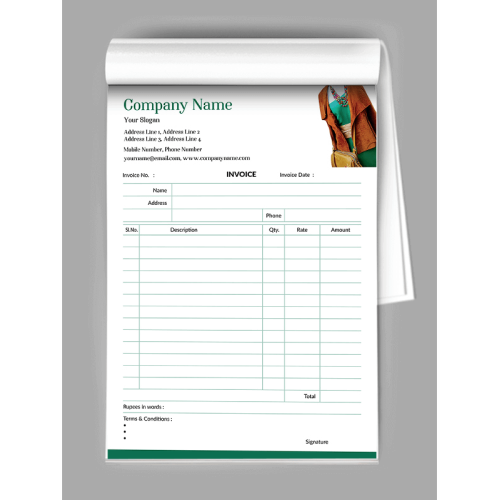 Fashion Designer Bill Book Design